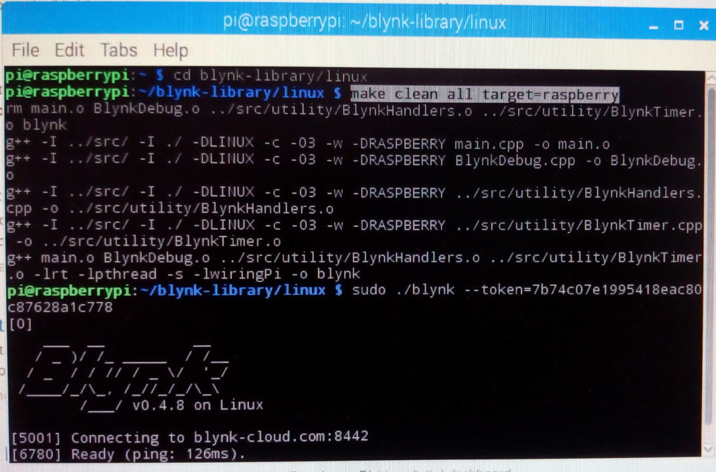 Blynk On Raspberry Pi Digital Output Robo India Tutorials Learn Arduino Robotics