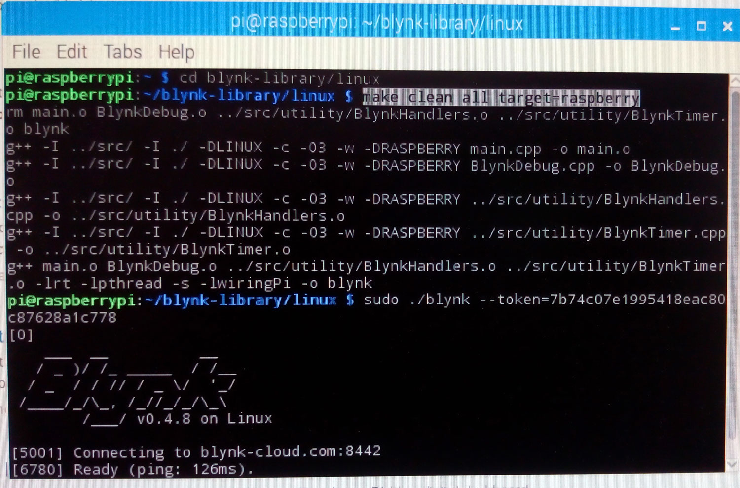 Blynk On Raspberry Pi Digital Output Robo India Tutorials Learn Arduino Robotics