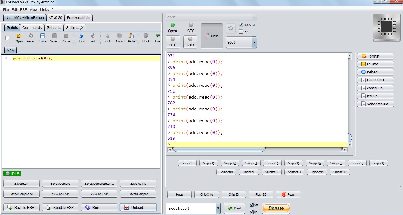 Adc On Wifi Module Esp8266 Using Lua Robo India Tutorials Learn Arduino Robotics
