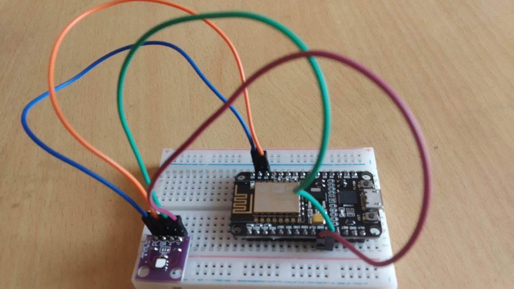 Si7021 Temperature And Humidity Sensor On Esp8266 Robo India Tutorials Learn Arduino