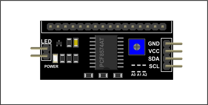 I2c Lcd On Arduino Robo India Tutorials Learn Arduino Robotics