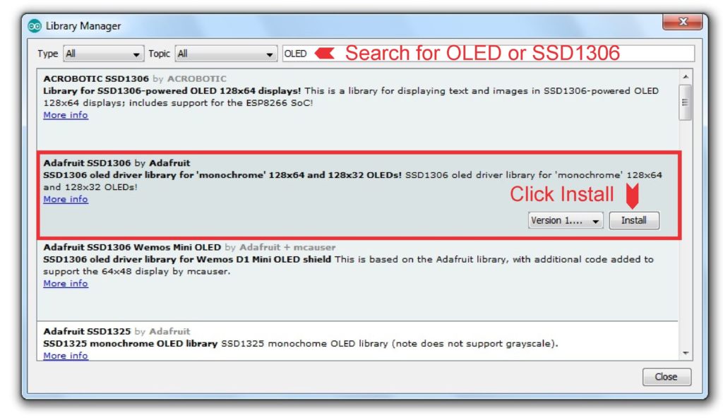 Oled Tutorial Using Arduino Robo India Tutorials Learn Arduino Robotics