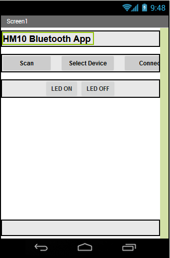 Led Control With Ble Module Hm10 Mit App Inventor Robo India Tutorials Learn Arduino