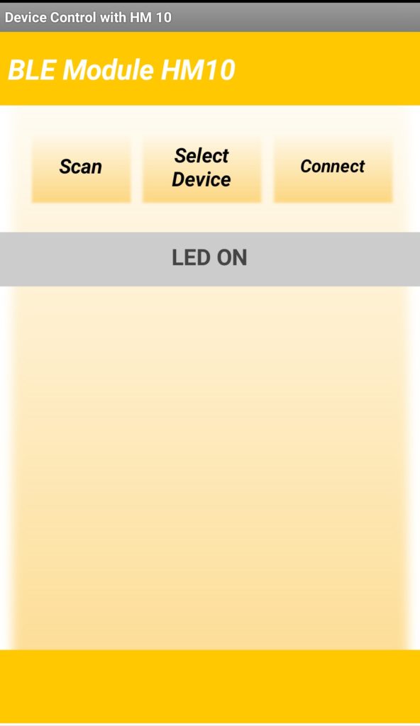 Controlling Led With Ble Module Hm 10 Robo India Tutorials Learn Arduino Robotics